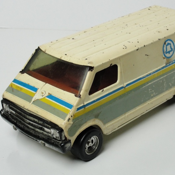 ERTL | Other | Vintage Ertl Truck Bell System Pressed Steel Truck ...